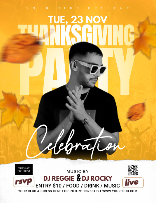 Thankgiving Template | PosterMyWall