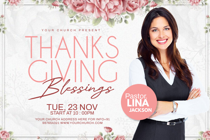 Thankgiving Template | PosterMyWall