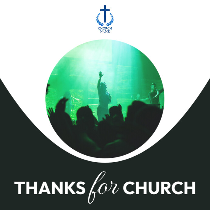 Copy of Thanks for church | PosterMyWall