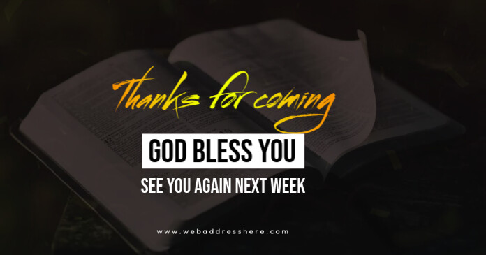 thanks for coming Template | PosterMyWall