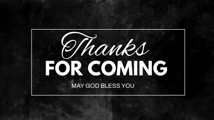 thanks for coming Template | PosterMyWall