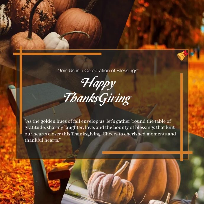 Thanks Giving Card Template | PosterMyWall