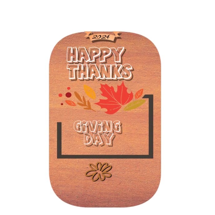 Thanks Giving card Template | PosterMyWall