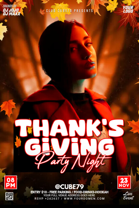 Thanks giving celebration Template | PosterMyWall