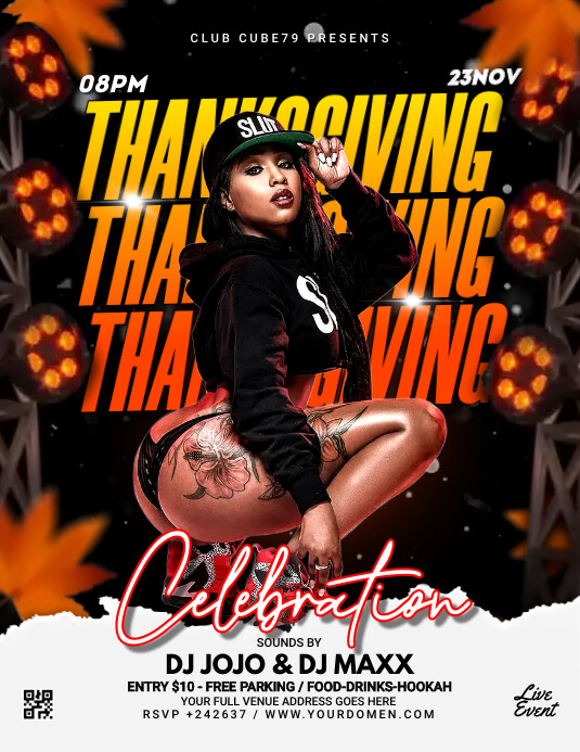 Thanks giving celebration Templat | PosterMyWall