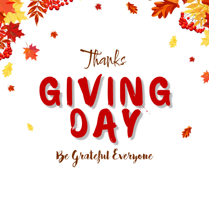 Thanks Giving Day Template | PosterMyWall