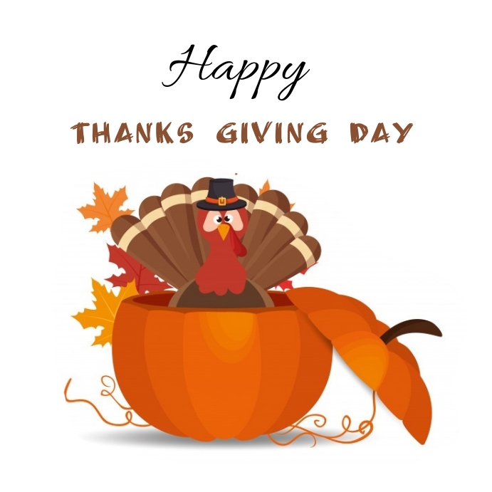 Copy of thanks giving day | PosterMyWall
