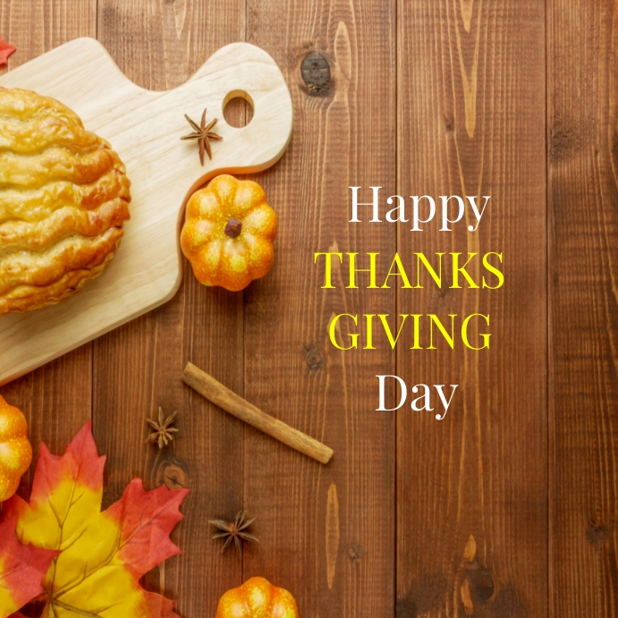 Copy of Thanks giving Day | PosterMyWall