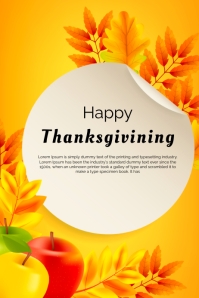 thanks giving Template | PosterMyWall