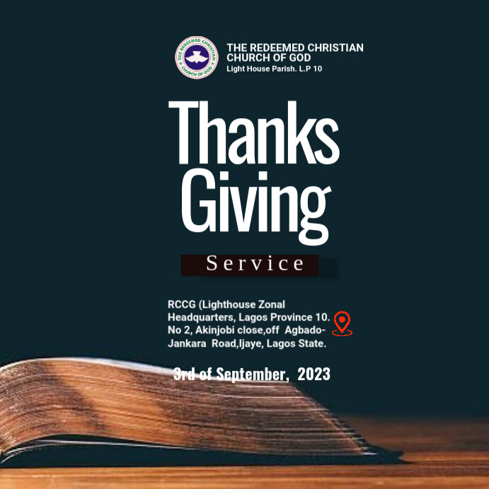 Copy of THANKS GIVING | PosterMyWall