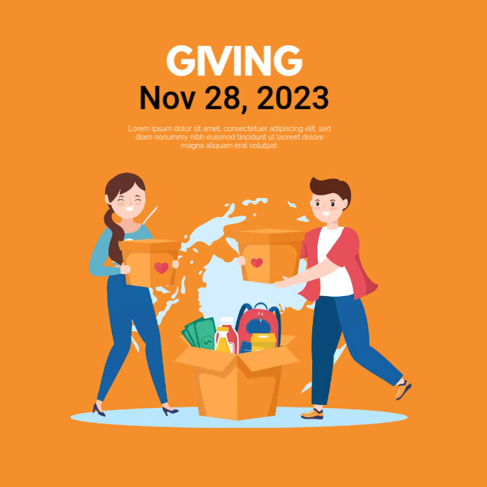 Thanks Giving Template | PosterMyWall