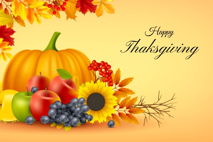 thanks giving Template | PosterMyWall