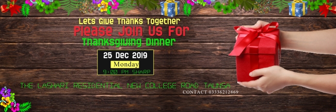 Thanks Giving Template | PosterMyWall