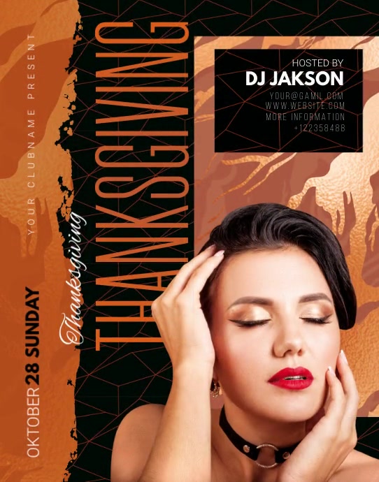 Thanks Giving Flyer Template | PosterMyWall