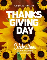 thanks giving flyer Template | PosterMyWall