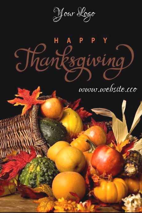 THANKS GIVING FLYER Template | PosterMyWall