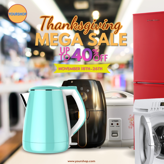Thanks giving poster Template | PosterMyWall