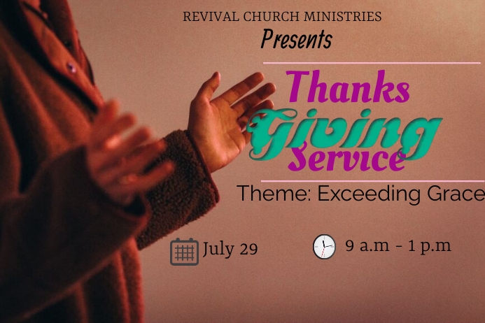 Thanks giving poster Template | PosterMyWall