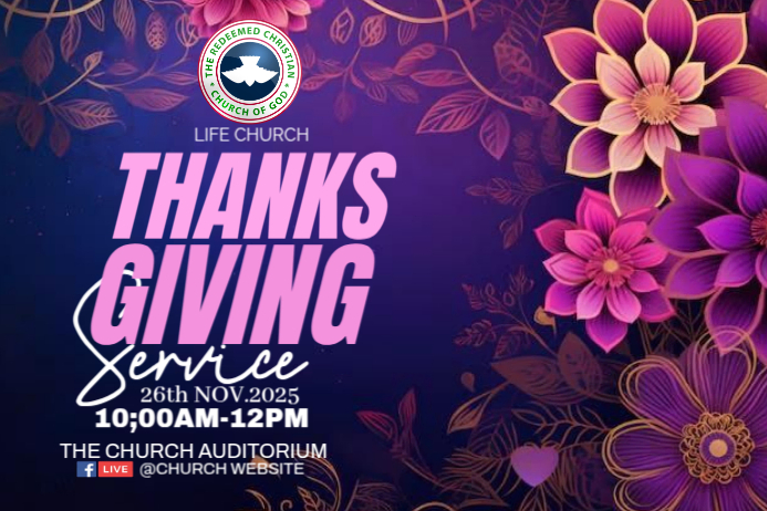 THANKS GIVING SERVICE Template | PosterMyWall