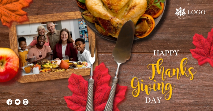 Thanks Giving template | PosterMyWall