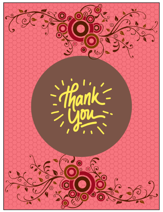 thanks greeting cover poster Template | PosterMyWall