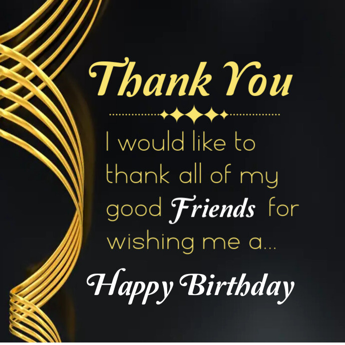 Thanksgiving 'thanks, Friend Template | PosterMyWall