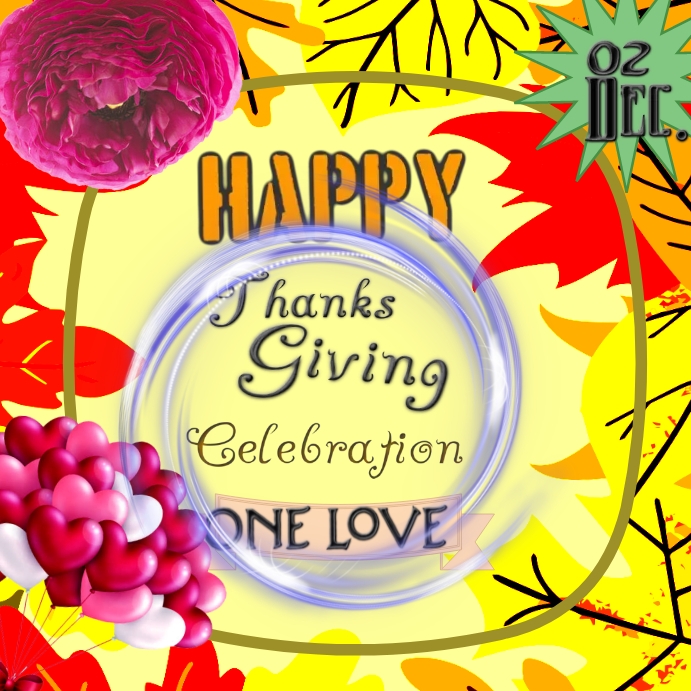 Thanksgiving (1) Template | PosterMyWall