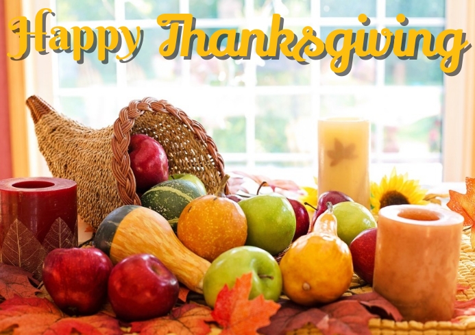 thanksgiving 4 Template | PosterMyWall