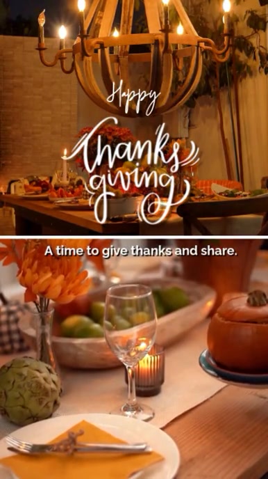Thanksgiving day Template | PosterMyWall