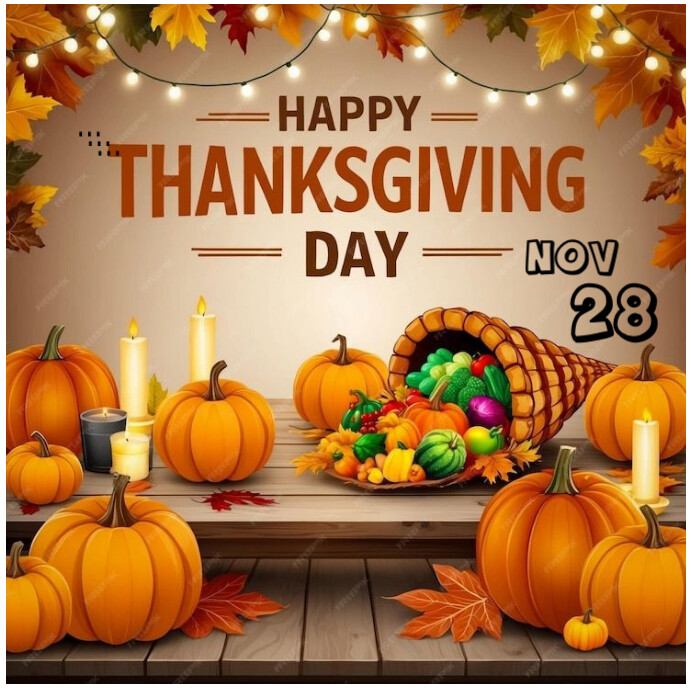 Thanksgiving day Template | PosterMyWall