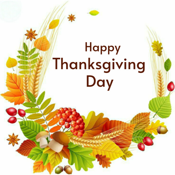Thanksgiving day post Template | PosterMyWall