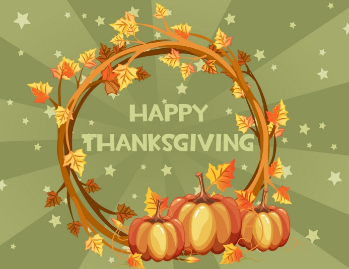 Plantilla de Cartel Del Día de Acción de Gracias Y | PosterMyWall