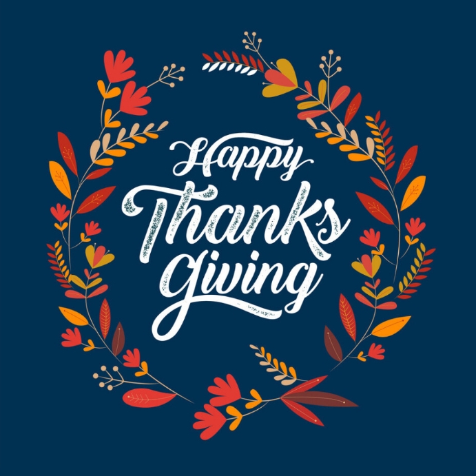 Plantilla de Cartel Del Día de Acción de Gracias Y | PosterMyWall