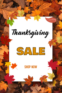 Thanksgiving Poster Template | PosterMyWall