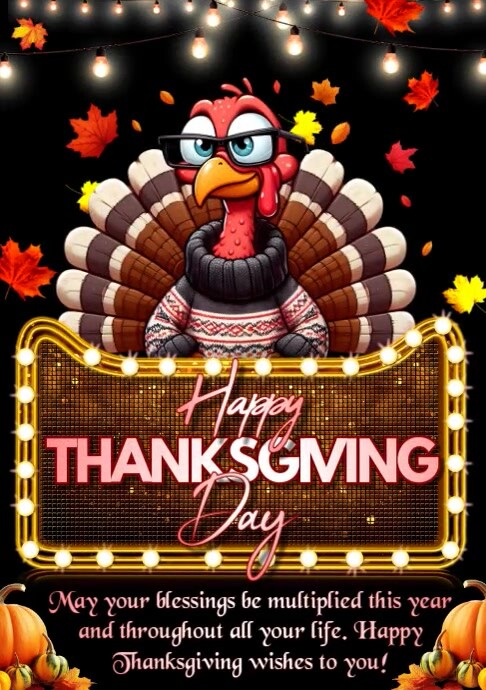 thanksgiving Template | PosterMyWall