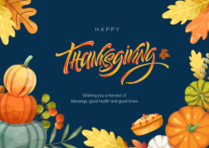thanksgiving Template | PosterMyWall