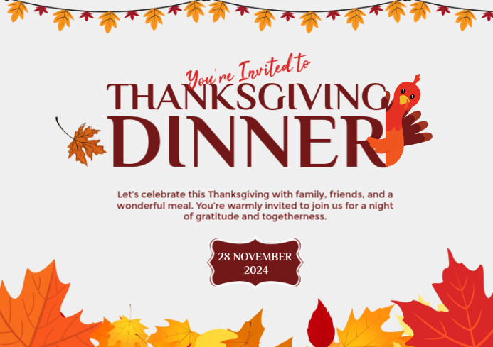 thanksgiving Template | PosterMyWall