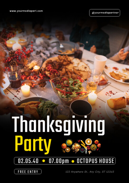 Copy of thanksgiving | PosterMyWall