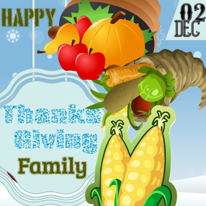Thanksgiving Template | PosterMyWall