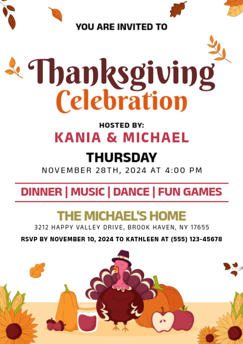 Copy of thanksgiving | PosterMyWall