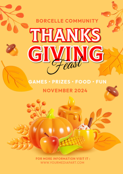 Copy of thanksgiving | PosterMyWall