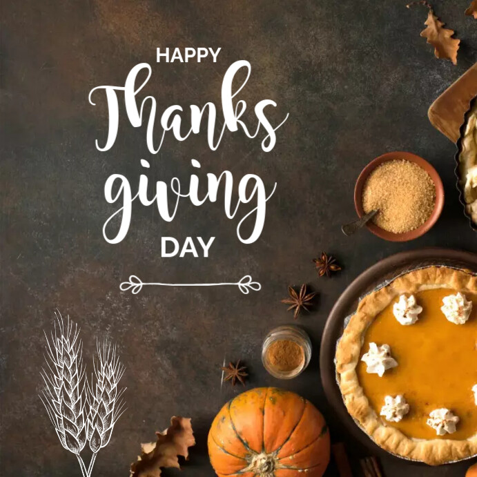 thanksgiving design template | PosterMyWall