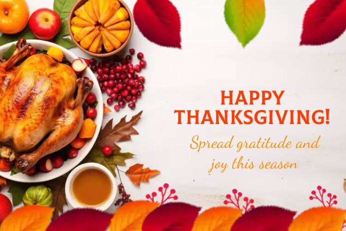 Copy of Thanksgiving | PosterMyWall