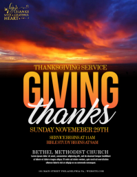 1.9K+ Free Thanksgiving Service Flyer Templates | PosterMyWall