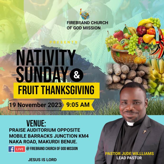 THANKSGIVING Template | PosterMyWall