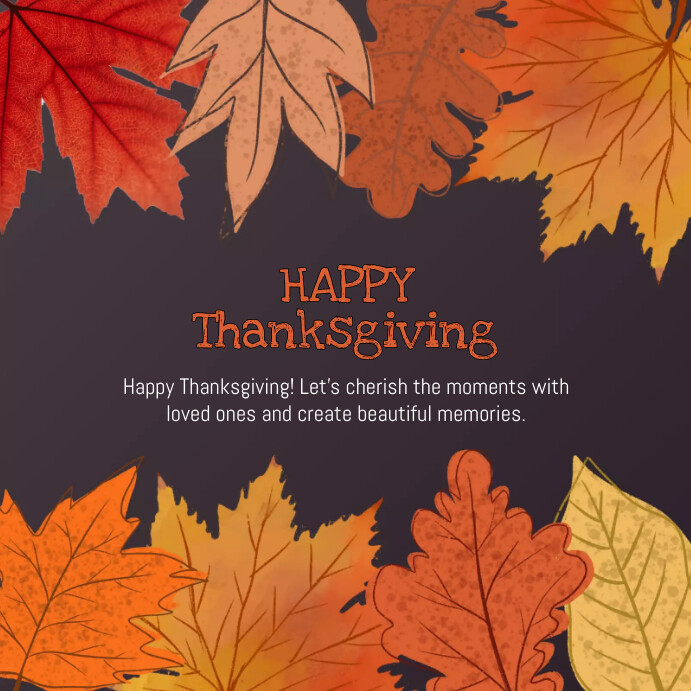 Copy of Thanksgiving | PosterMyWall