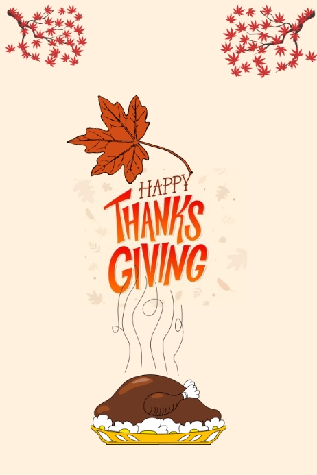 thanksgiving Template | PosterMyWall