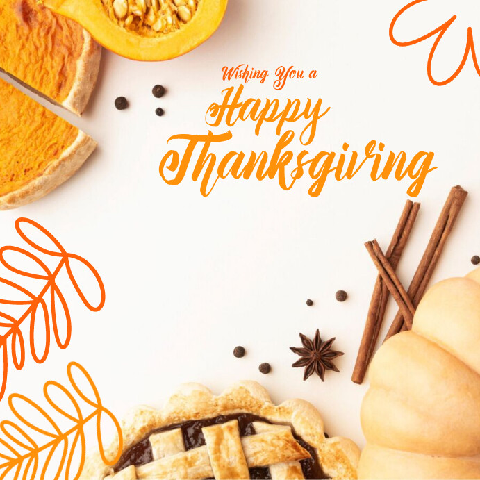 Thanksgiving Template | PosterMyWall