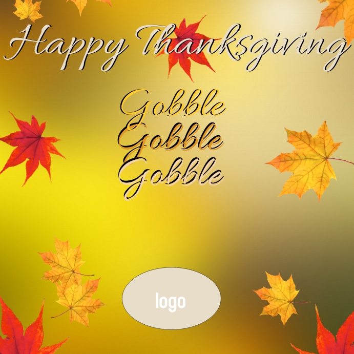 THANKSGIVING Template | PosterMyWall