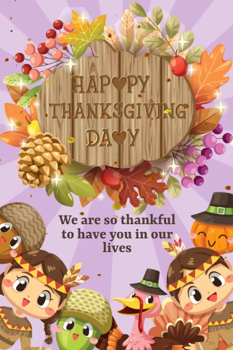 thanksgiving dinner Template | PosterMyWall